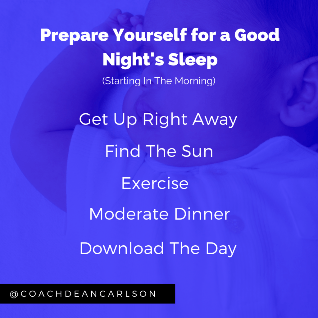 Prepare Your Sleep